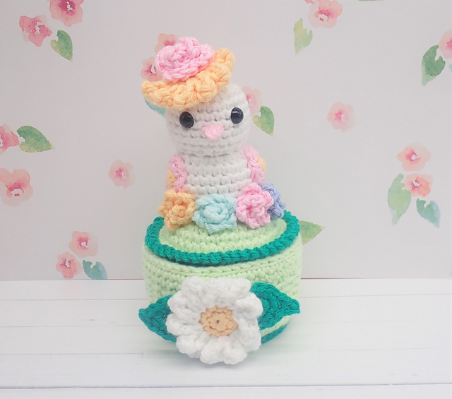 Ravelry: Spring Treasure Basket pattern by Joanna M. Wojciech