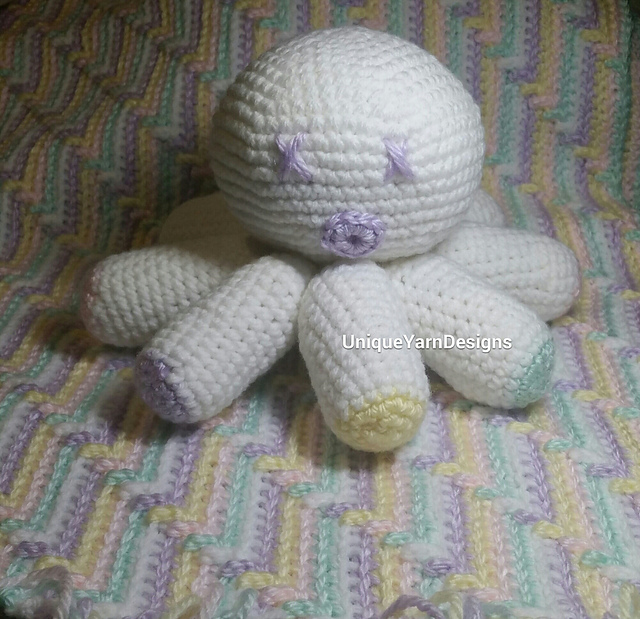 Ravelry: Baby Octopus Plushie pattern by Stephanie Grant