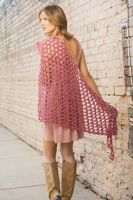Ravelry: Triangle Trellis pattern by Anastacia Zittel