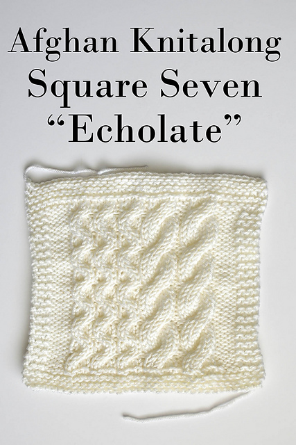 Ravelry: Don't Be A Square Afghan - Block Seven "Echolate" pattern by ...