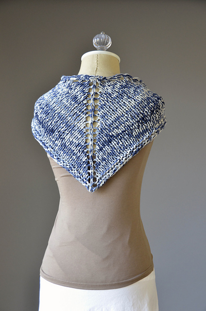 Ravelry: One Ball Kerchief pattern by Universal Yarn