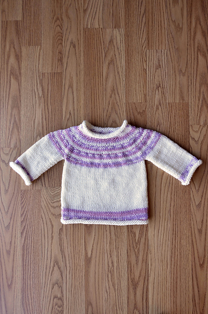 Ravelry: Little Yoke Sweater pattern by Universal Yarn