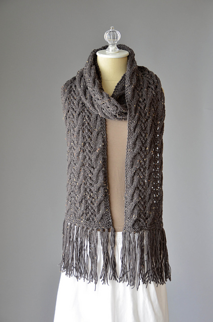 Ravelry: Flint Ridge Scarf pattern by Universal Yarn