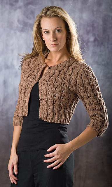 Ravelry: Jessica Cardigan P0403 pattern by Universal Yarn
