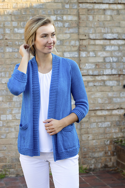 Ravelry: Azura Cardigan pattern by Amy Gunderson