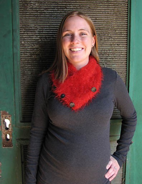Ravelry: Chic Fleece Neck Scarf pattern by Universal Yarn