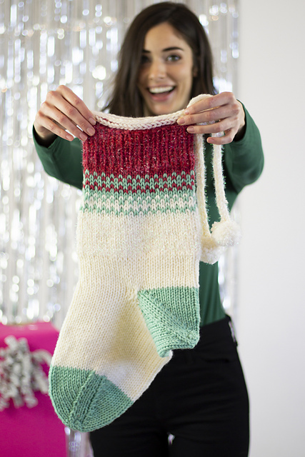 Ravelry: Snow Globe Stocking pattern by Aubrey P Busek