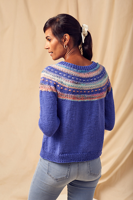 Ravelry: Hanasaku Yoke pattern by Universal Yarn