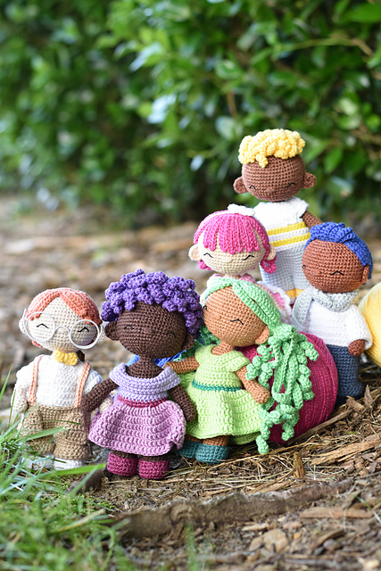 Ravelry: Bamboo Pop Dolls pattern by Jacki Donhou