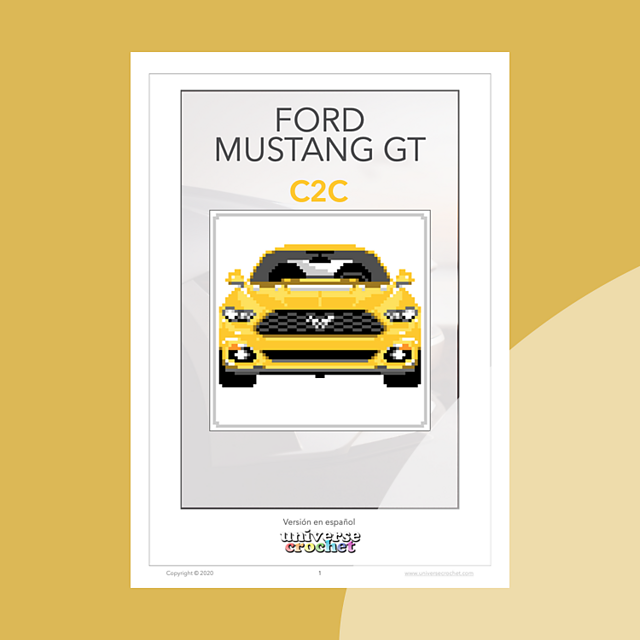 Ravelry: Ford Mustang GT pattern by José M. Esteban