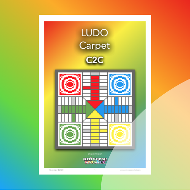 Ravelry: Ludo Carpet C2C pattern by José M. Esteban