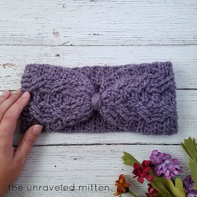 Ravelry: Easy Cable Ear Warmer pattern by Heather J Anderson