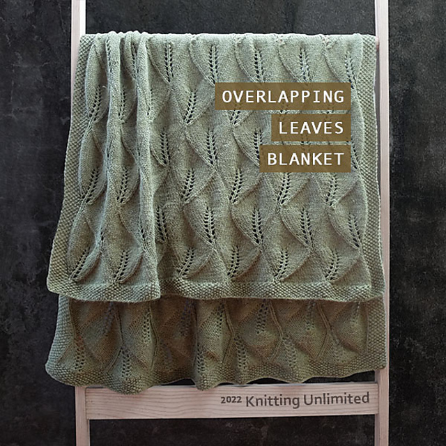 Ravelry: Overlapping Leaves Blanket (DK) pattern by nalhcib