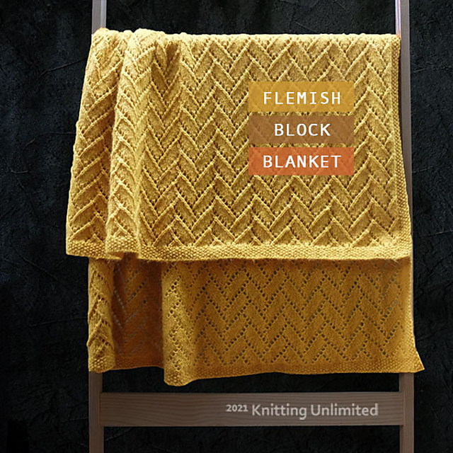 Ravelry: Flemish Block Blanket pattern by nalhcib