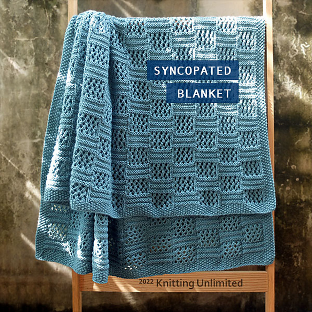 Ravelry: Syncopated Lace Blanket pattern by nalhcib