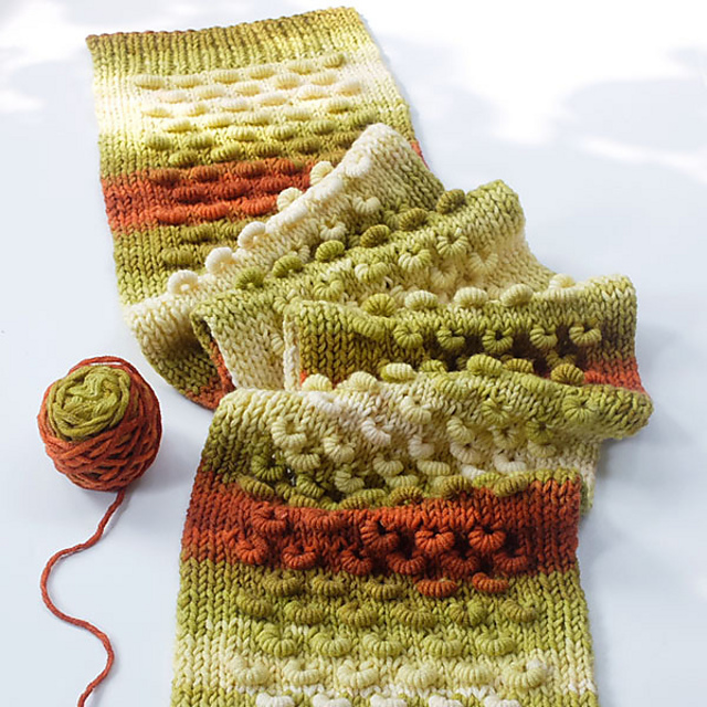Ravelry: Helical stitch scarf pattern by nalhcib