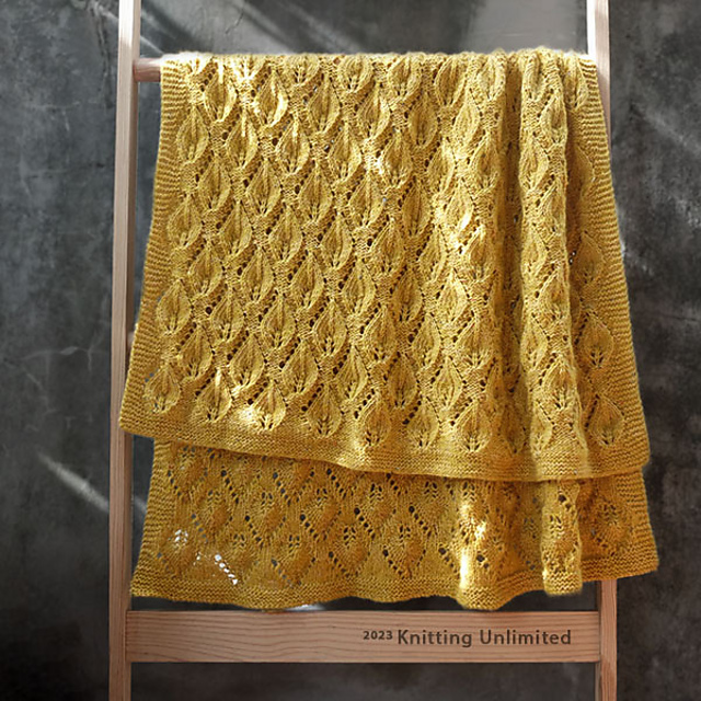 Ravelry: Leafy Forest Blanket pattern by nalhcib