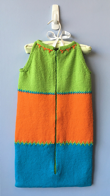 Ravelry: 3 Color Baby Sak pattern by Unwind Yarn Shop
