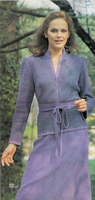 Ravelry: 2634 two-piece suit in lilac pattern by Passap Design Team