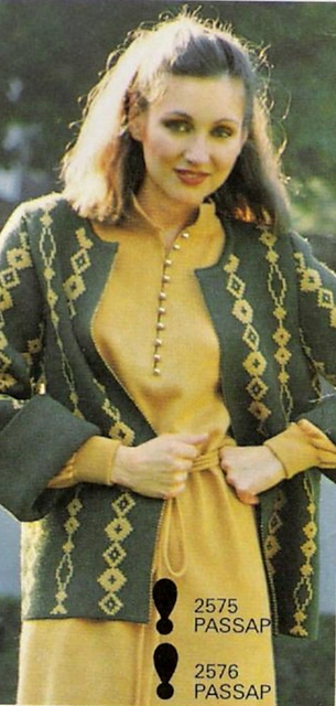 Ravelry: 2576 fairisle jacket pattern by Passap Design Team