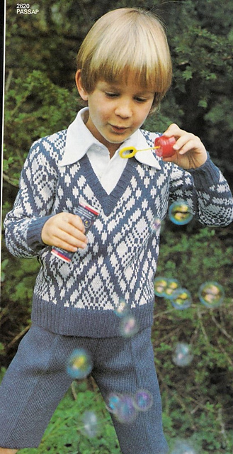 Ravelry: 2620 Boy's outfit pattern by Passap Design Team
