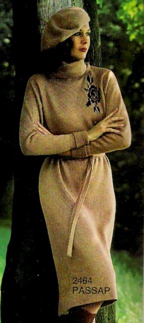 Ravelry: 2464 Dress with raglan sleeves pattern by Passap Design Team