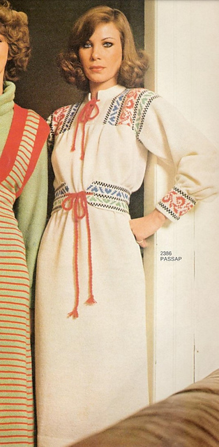 Ravelry: 2386 Dress in the "Folklore-Look' pattern by Passap Design Team