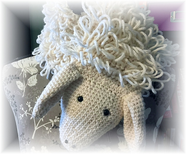 Ravelry: Sheep Scarf pattern by Care Sharpin