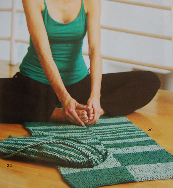 Ravelry: Yoga Mat and Bag pattern by Val Love