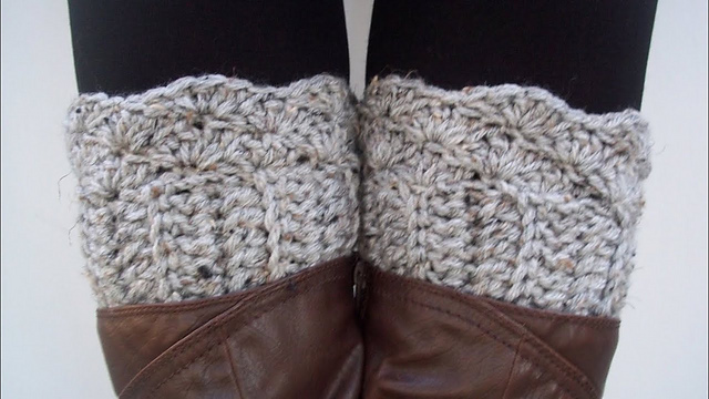 Ravelry: Boot cuffs pattern by Valentina