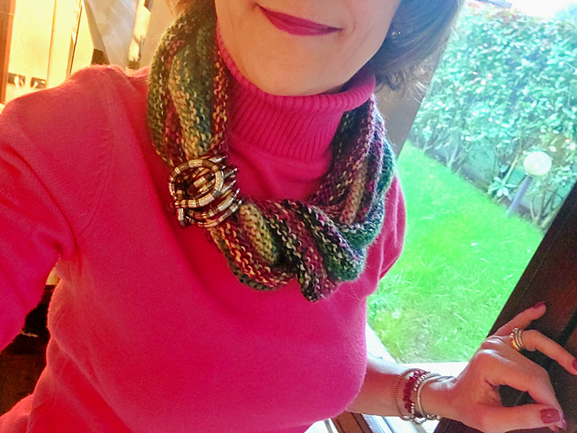 Ravelry: ValentinaO's 06/2024 - Infinity Time 7 Scarf