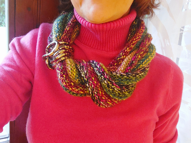 Ravelry: ValentinaO's 06/2024 - Infinity Time 7 Scarf