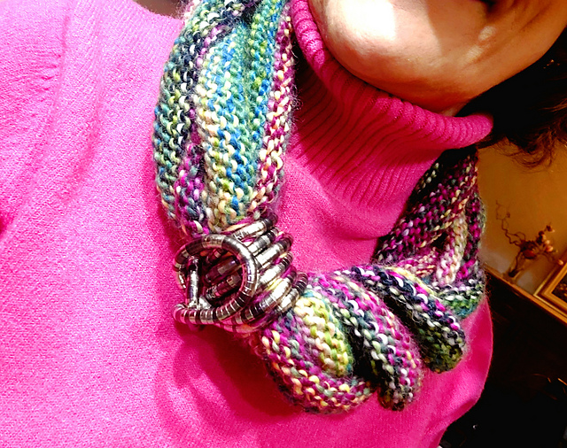 Ravelry: ValentinaO's 06/2024 - Infinity Time 7 Scarf