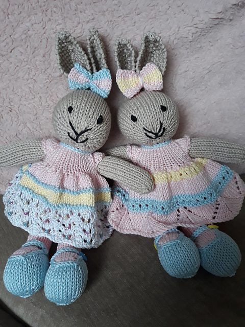 Ravelry: Valerie321's Variations on a theme bunnies