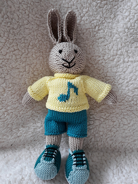 Ravelry: Valerie321's Flute playing bunny