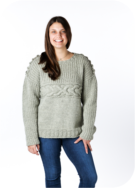 Ravelry: Ridgeline Pullover pattern by Therese Chynoweth