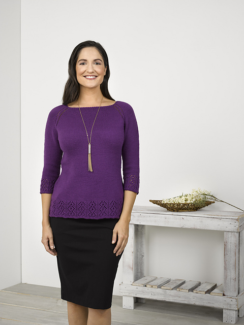Ravelry: Spandrel pattern by Julie Turjoman