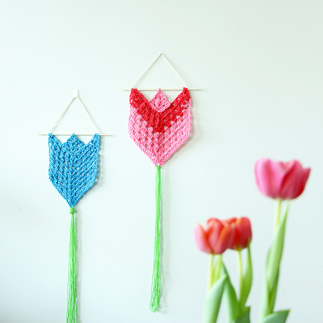 Ravelry: Tulips - Wall Hanging pattern by Valerie Rodrigues