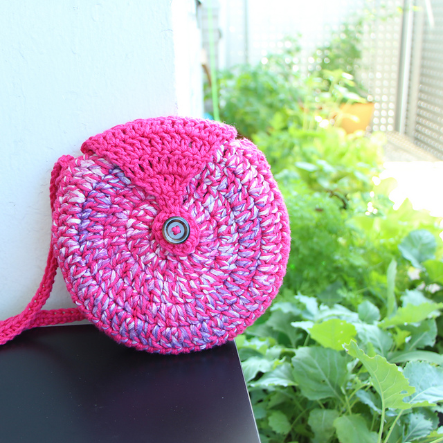 Ravelry: Cheerful Cherry Bag pattern by Valerie Rodrigues