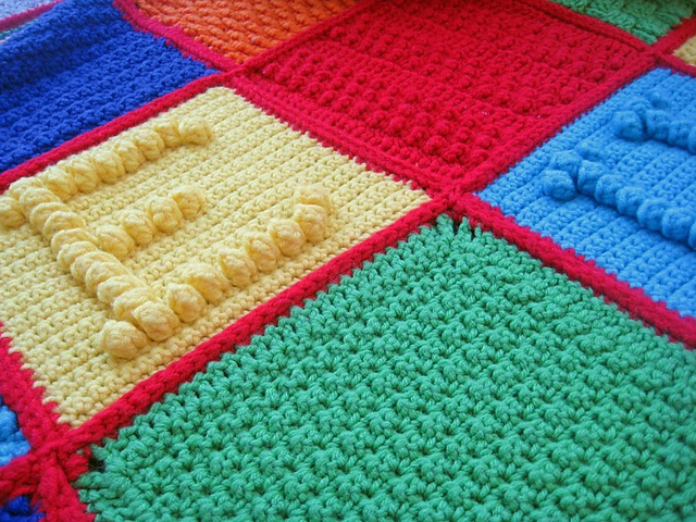 Ravelry: Alphabet Blocks pattern by Better Homes and Gardens