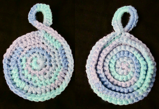 Ravelry: Dual Sided Spiral Scrubbie pattern by Vanessa Gouveia