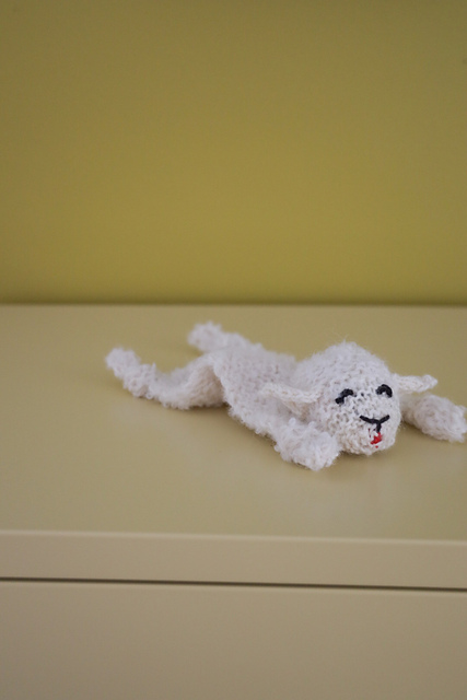 Ravelry: Lamb Lovey pattern by Emily Hassett, Van Oordt’s Knittery