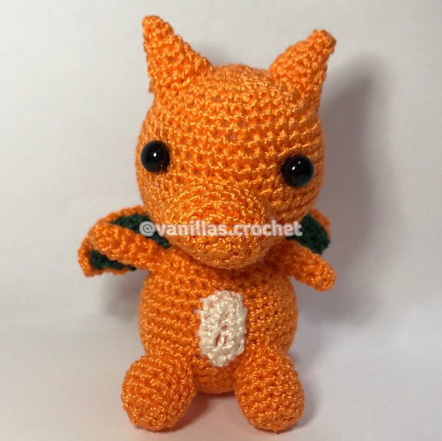 Ravelry: Charizard Amigurumi pattern by Alexis Briceño