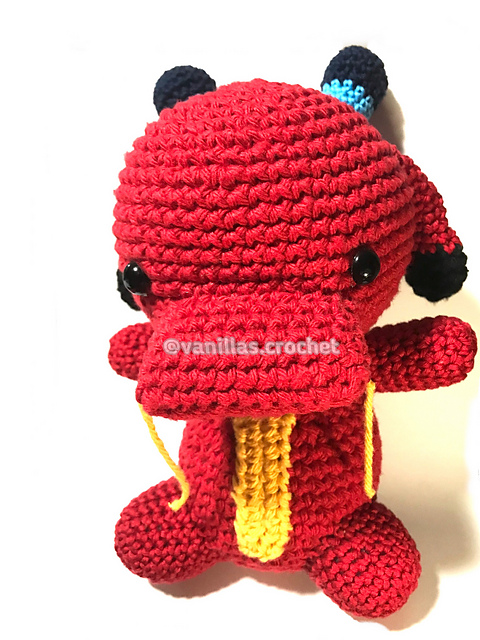 Ravelry: Mushu Amigurumi pattern by Alexis Briceño