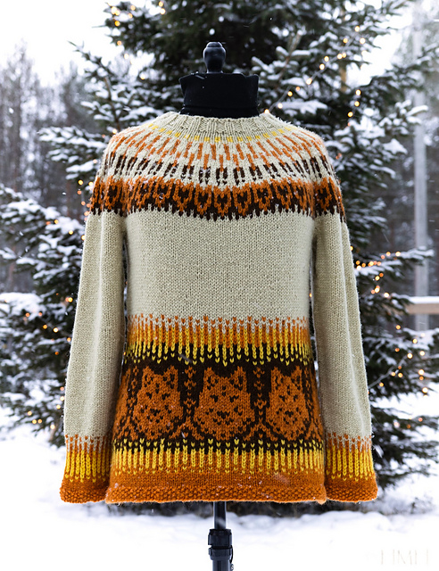 Ravelry: Linnustellen-Talviturkki pattern by Henna Haapaniemi