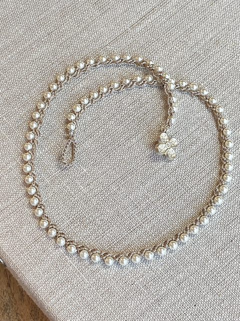 Ravelry: Bead Crocheted Choker Necklace pattern by Michele Buttgereit