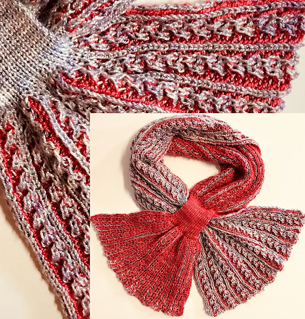 Ravelry: Coral Reef Scarf pattern by Wei Wilkins