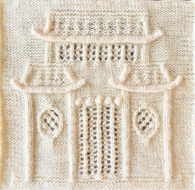 Ravelry: Zen-temple Square pattern by Wei Wilkins