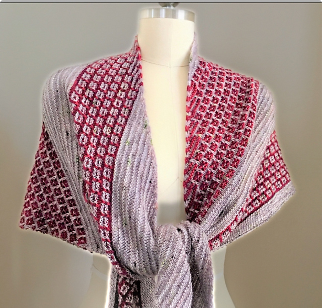 Ravelry: Garnet Field Shawl pattern by Wei Wilkins