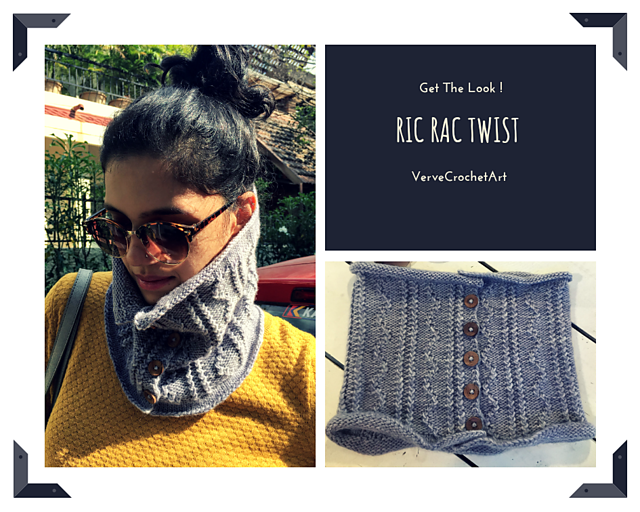 Ravelry: RIC RAC Twist pattern by Ramalakshmi Pasumarthy